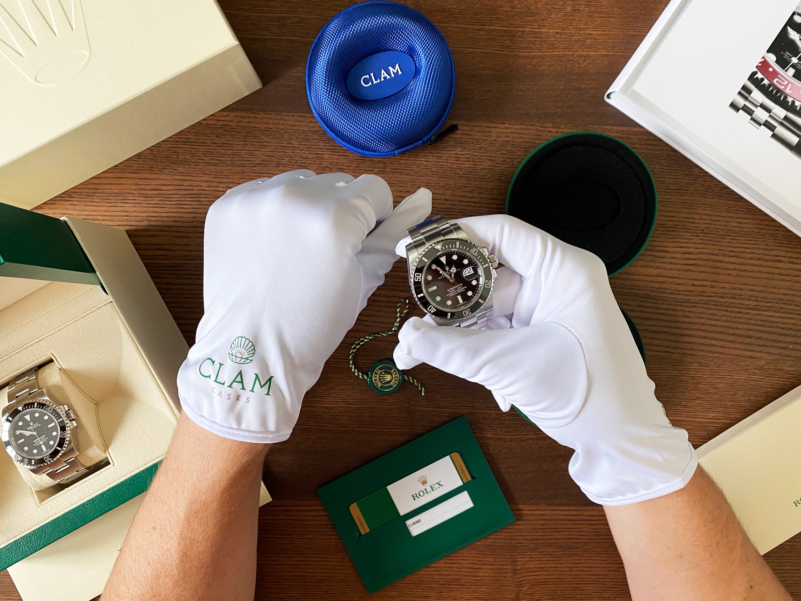 Clam Cases® - Single Watch Travel Case | Jet Black