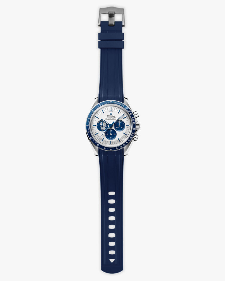 Clam® Rubber Strap for Omega Speedmaster - Snoopy Blue