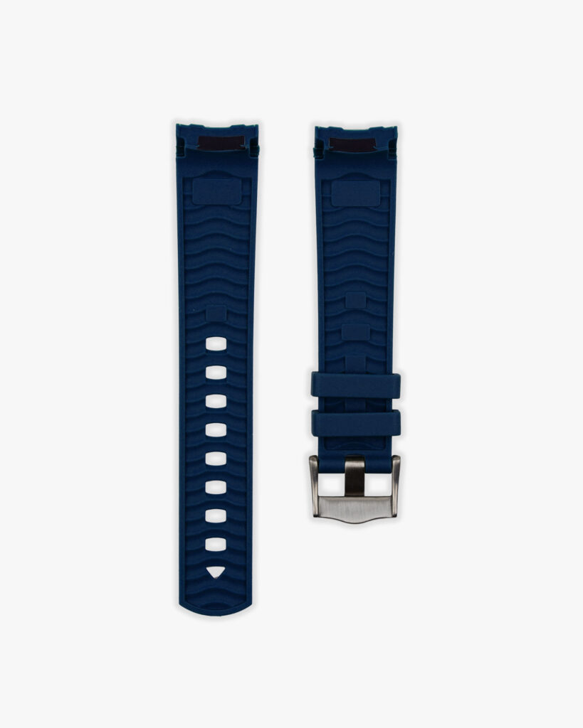 Clam® Rubber Strap for Omega Speedmaster - Snoopy Blue